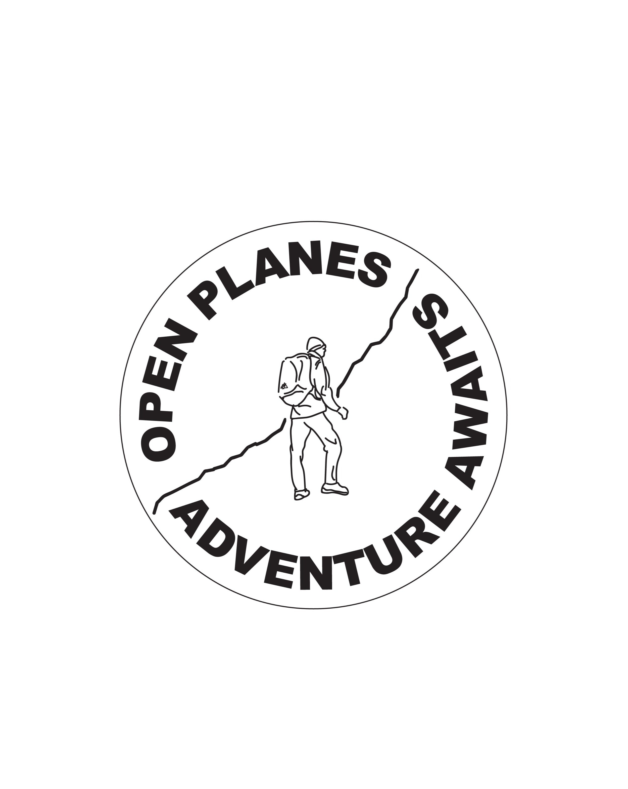 Journey Sticker – Open Planes